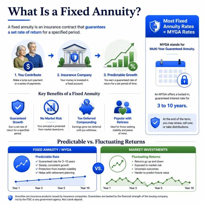 Best Fixed Annuity Rates For May 2, 2026 | Up To 6.50%